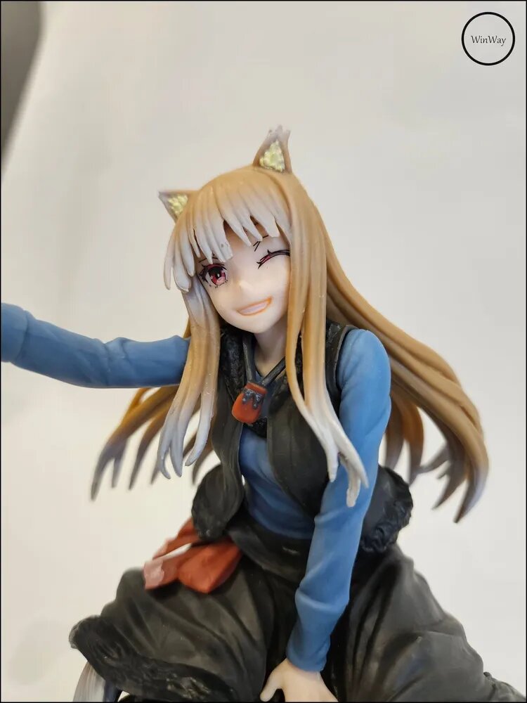 Фигурка Spice and Wolf Holo 15см аниме фигурка Волчица и пряности Холо коллекционная модель для любителей аниме — фото 1
