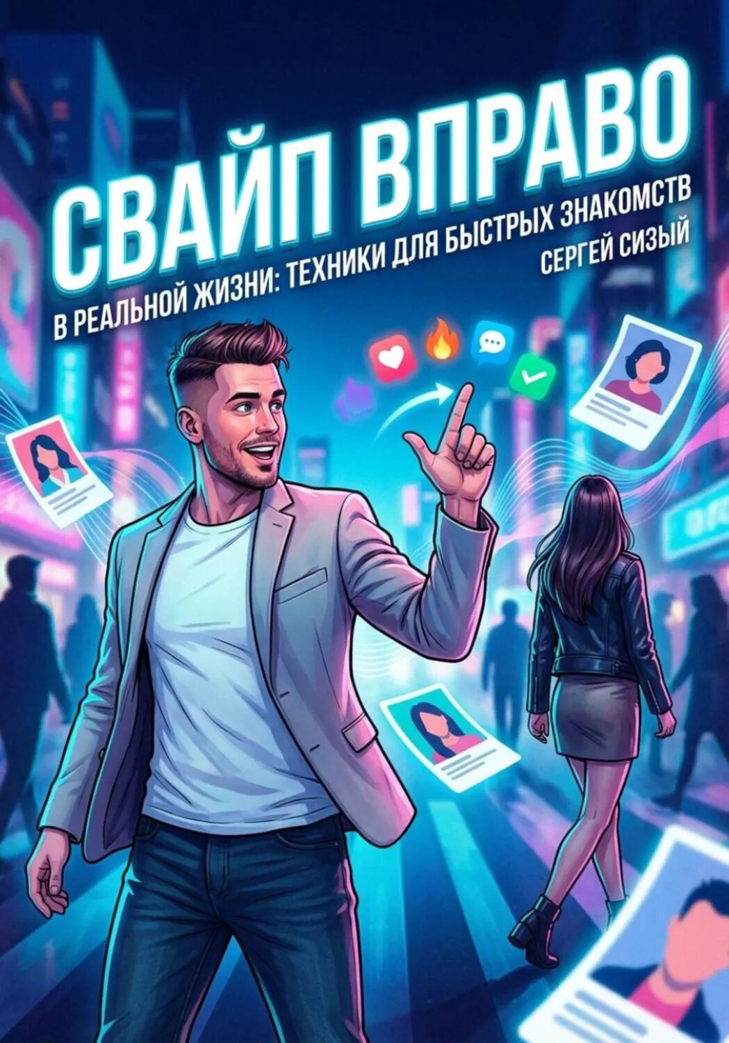 Свайп вправо в реальной жизни: Техники для быстрых знакомств [Цифровая книга]