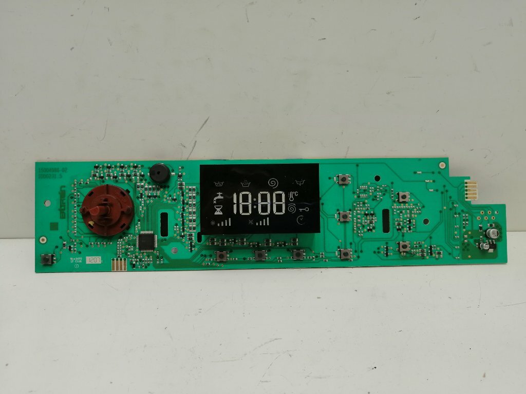 WMSG608 кт105 Модуль индикации для стиральной машины Hotpoint-Ariston 1600257102 б/у