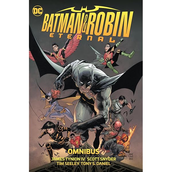 Batman & Robin Eternal Omnibus，Reprinted paperback book