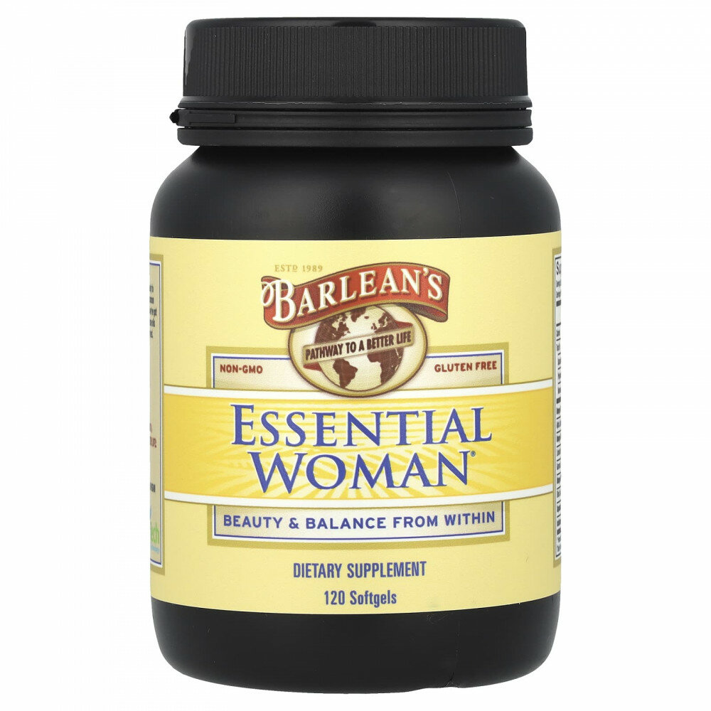 Barlean's, Essential Woman®, 120 мягких таблеток