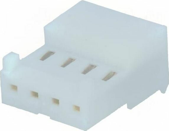 Разъем TE Connectivity 3-643814-4 Вилка провод-плата "мама" PIN 4 с ключом 2,54мм IDC МТА-100 1 шт