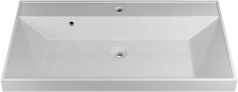 Раковина Uperwood Classic 291020337 80x45 см, накладная, белый