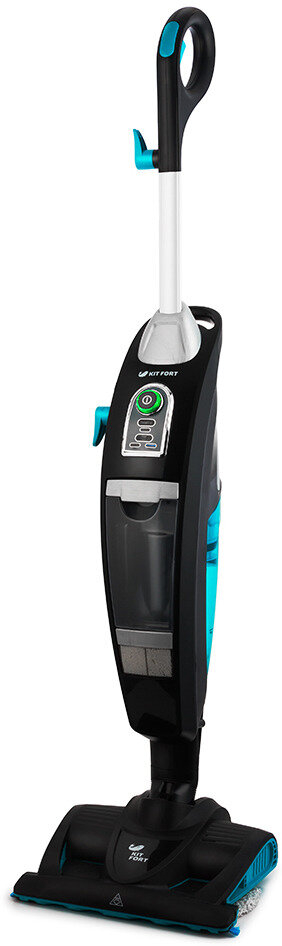 Вертикальный паровой пылесос Kitfort КТ-535-1, черный