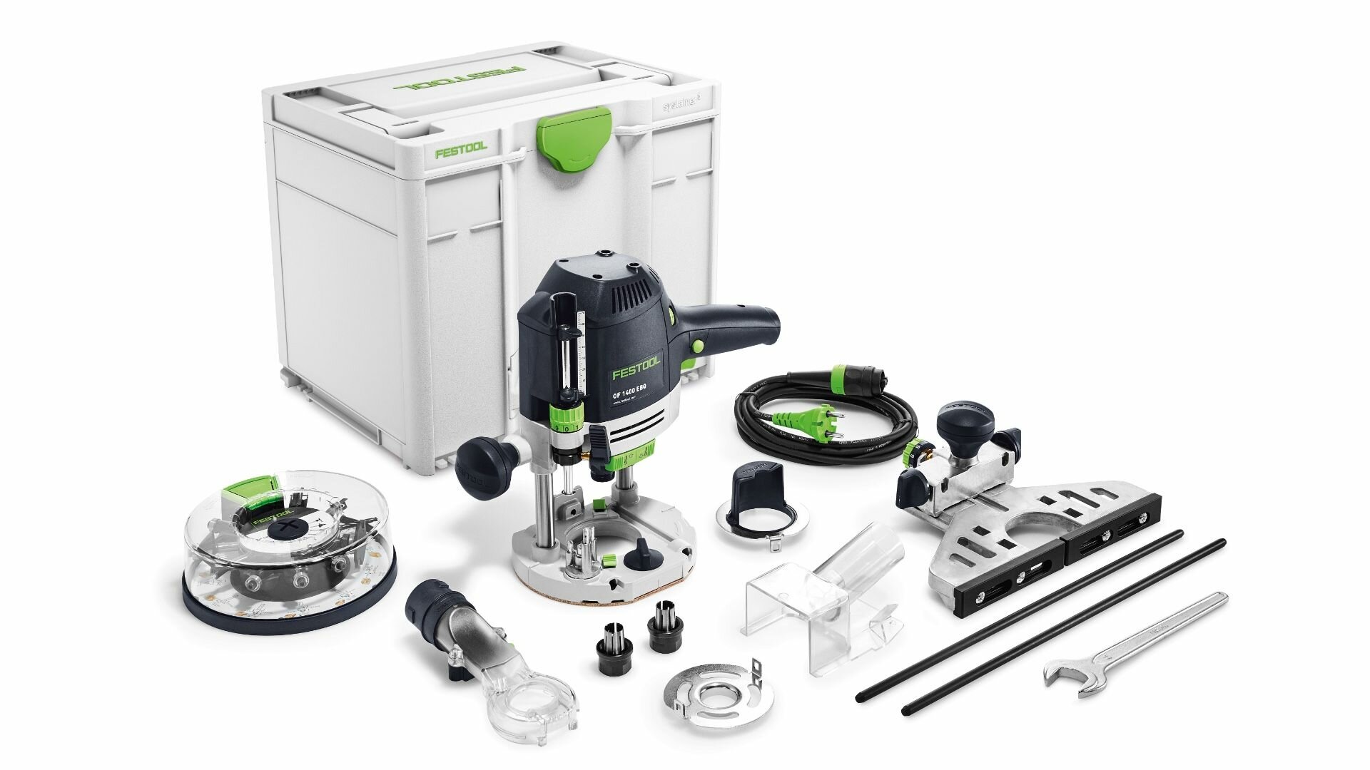 Вертикальный фрезер FESTOOL OF 1400 EBQ-PLUS + набор фрез 576540