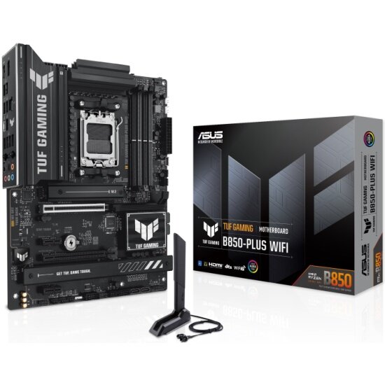 Материнская плата Asus TUF GAMING B850-PLUS WIFI (AM5, ATX)