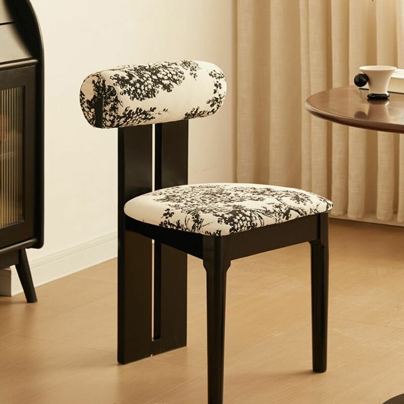 Креативное кресло со спинкой из цельного дерева, домашнее кресло для отдыха