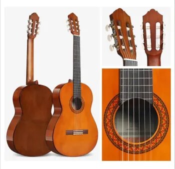 Yamaha Акустическая гитара c40_натуральный 6-струнная, корпус Ель 39"