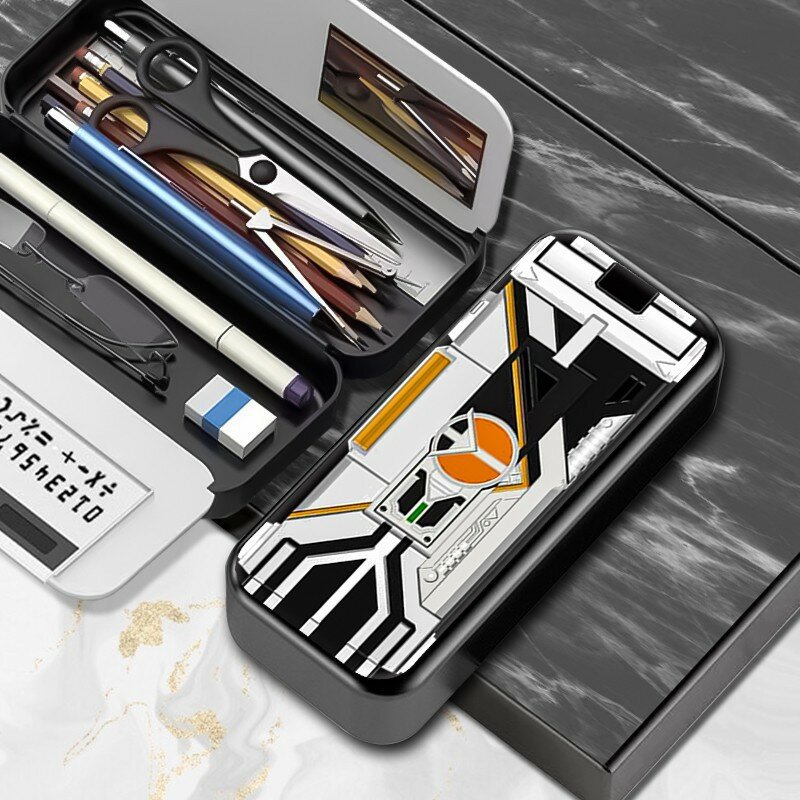 Канцелярская коробка Kamen Rider 2024, для карандашей, белая