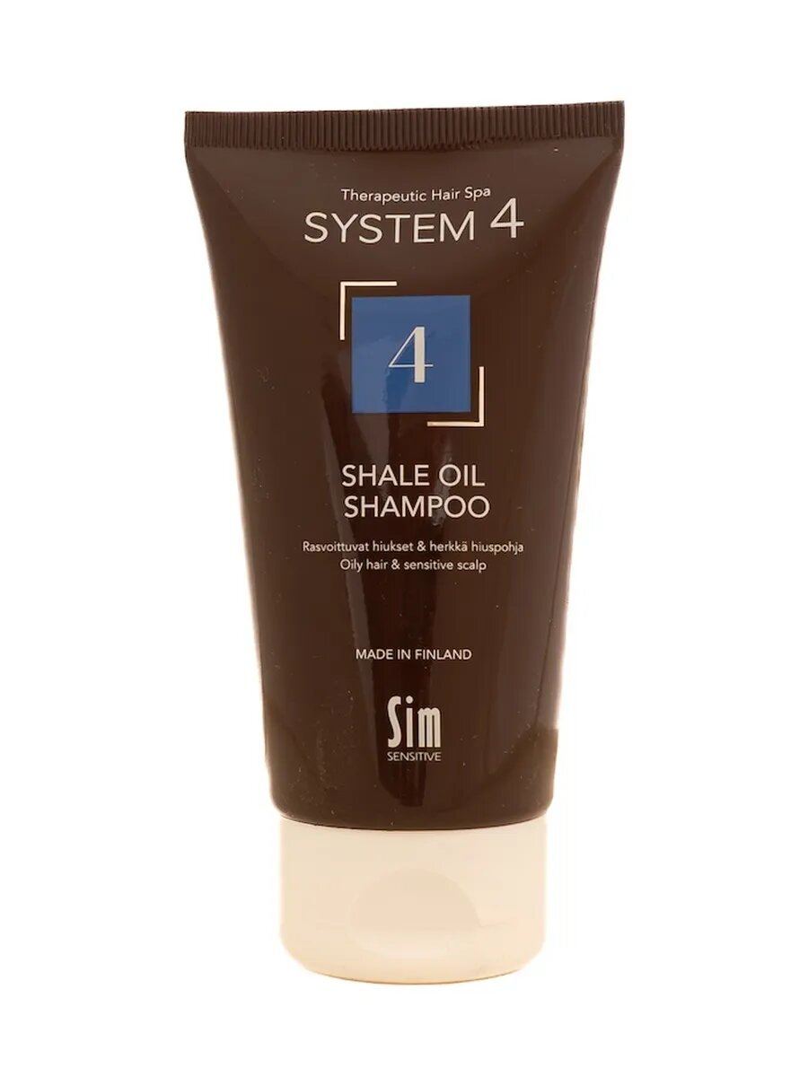 System 4 Шампунь для жирных волос №4, Система 4, 75 мл
