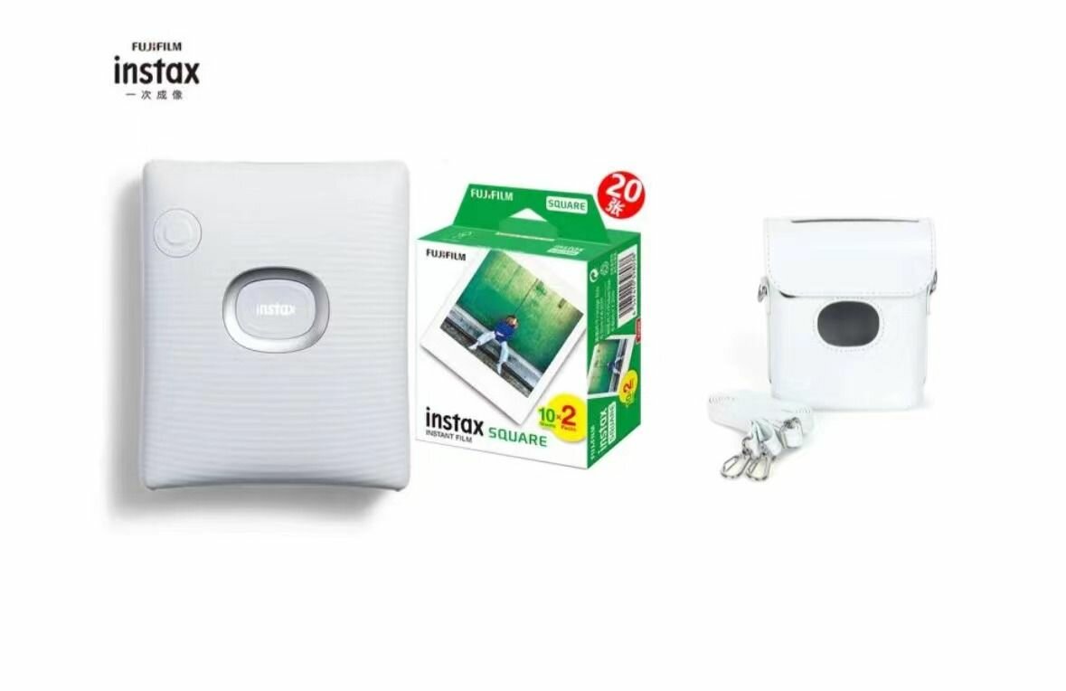 Фотопринтер Fujifilm Instax Square Link Ash White