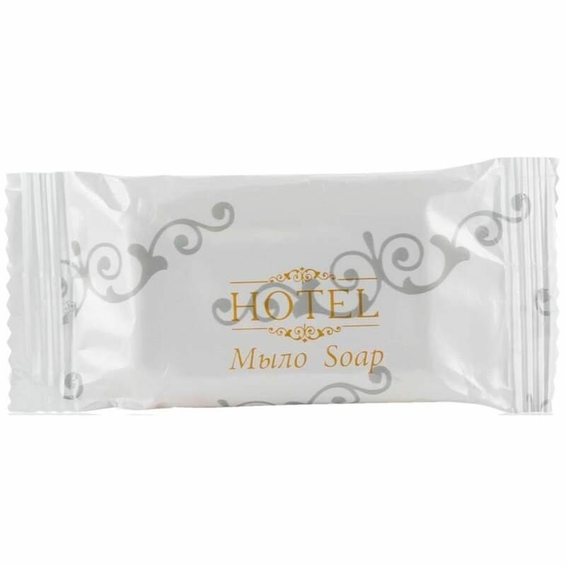 Мыло туалетное Hotel 13 г, флоупак, 500 шт