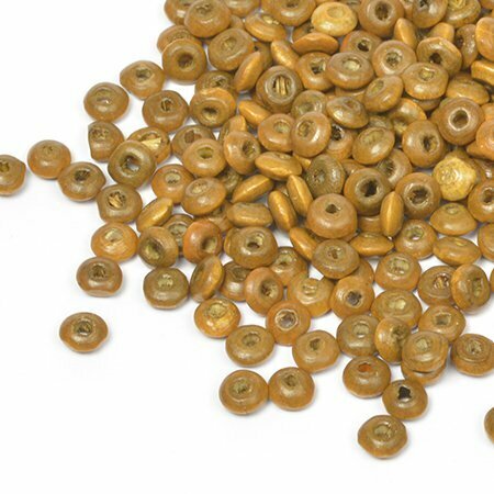 Бусины деревянные Magic 4 Toys светло-коричневый, 40 г, 4 мм, отверстие 2 мм, 950+/-3 шт (БУС. MG-B 476.2)