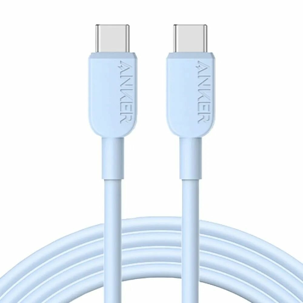 Кабель для зарядки ANKER 310 USB-C to USB-C 60W 1.8m - Blue