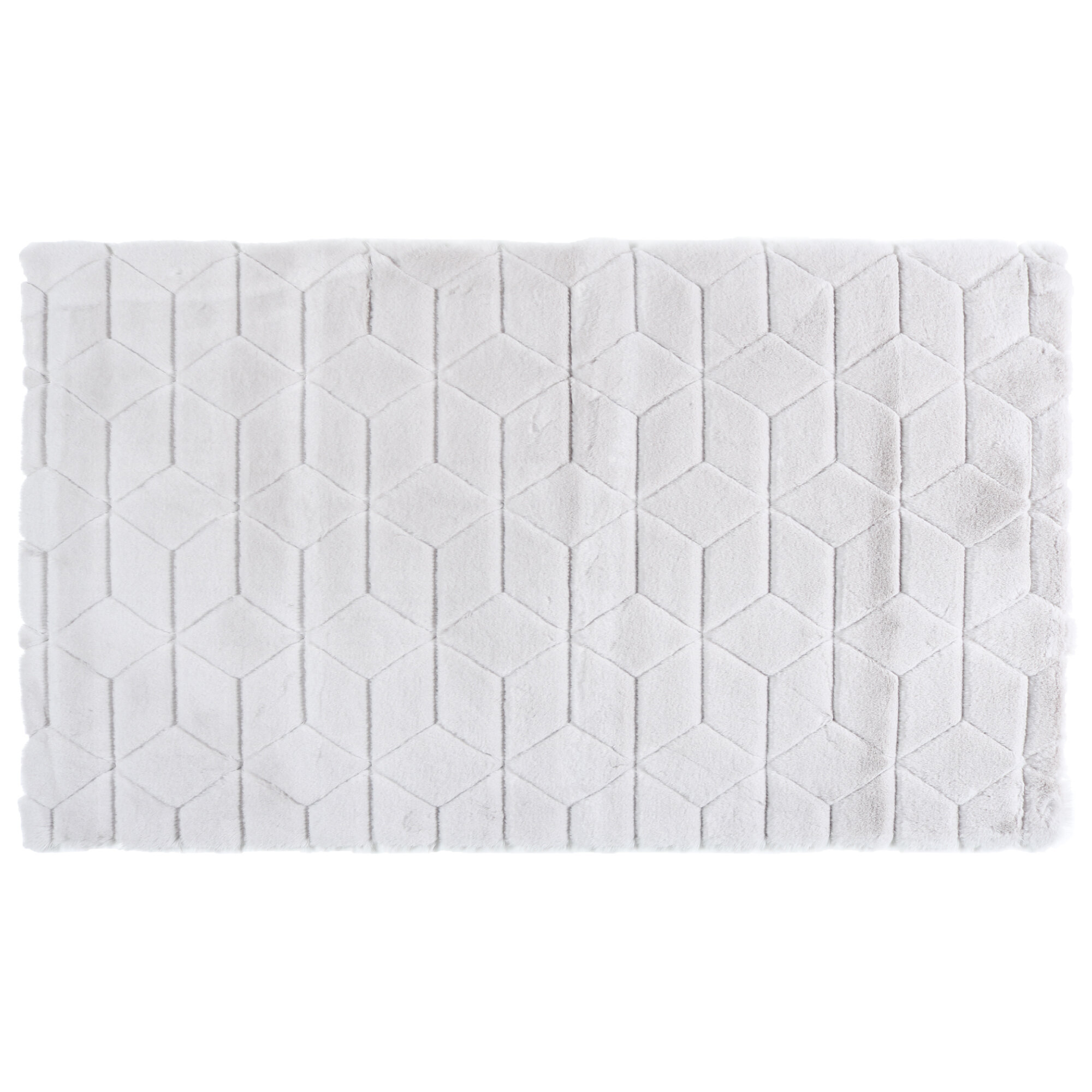 Коврик для ванной Fixsen Diamond 70x120 см цвет серый