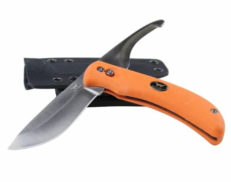 Нож перевертыш для охоты и рыбалки с двумя лезвиями