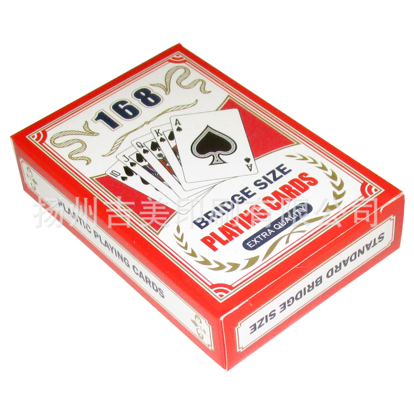 Покерные карты, ПВХ, 0.32 мм, 4 цвета, 1 шт.