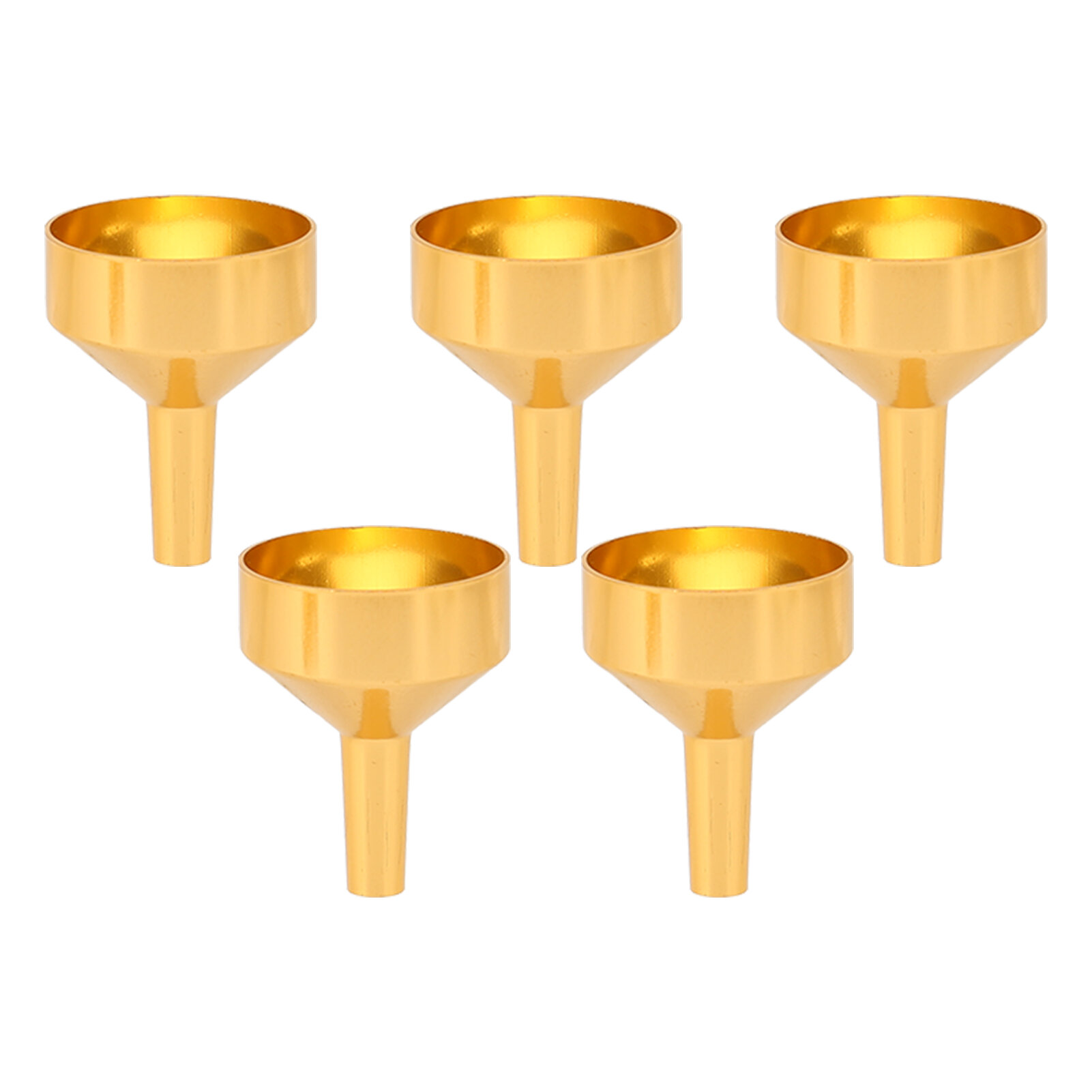 Мини -воронки легкие портативные металлические мини -воронки для миниатюрных бутылок эфирные масла Diy Lipbments