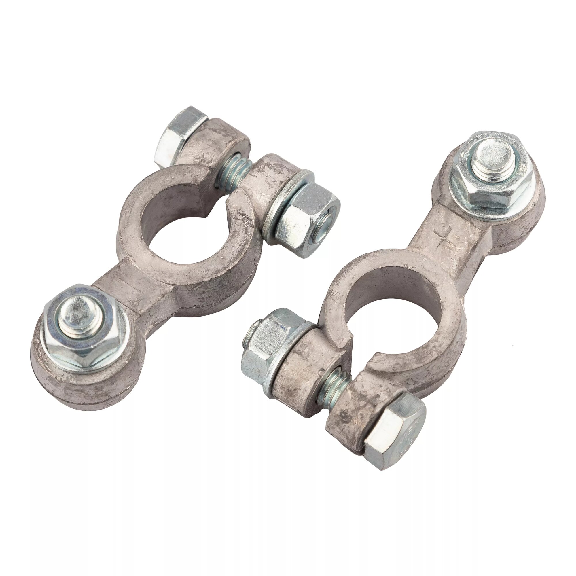 Клемма АКБ WB37 свинец (под зажим болтом М8 с гайкой) 2шт