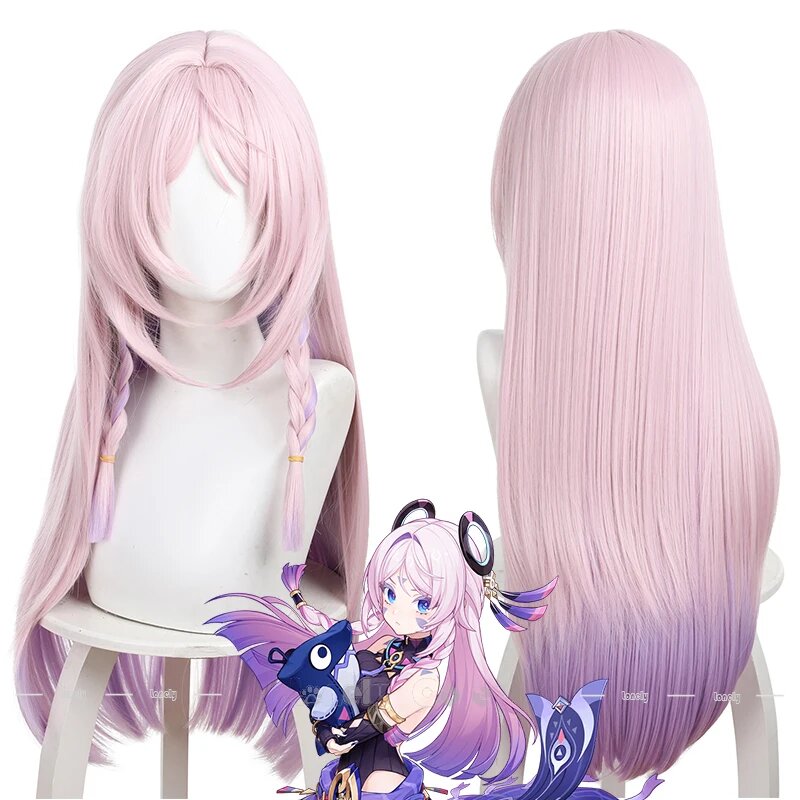 Genshin Impact Citlali Косплей костюм IBEASEN S, Wig only(one size)