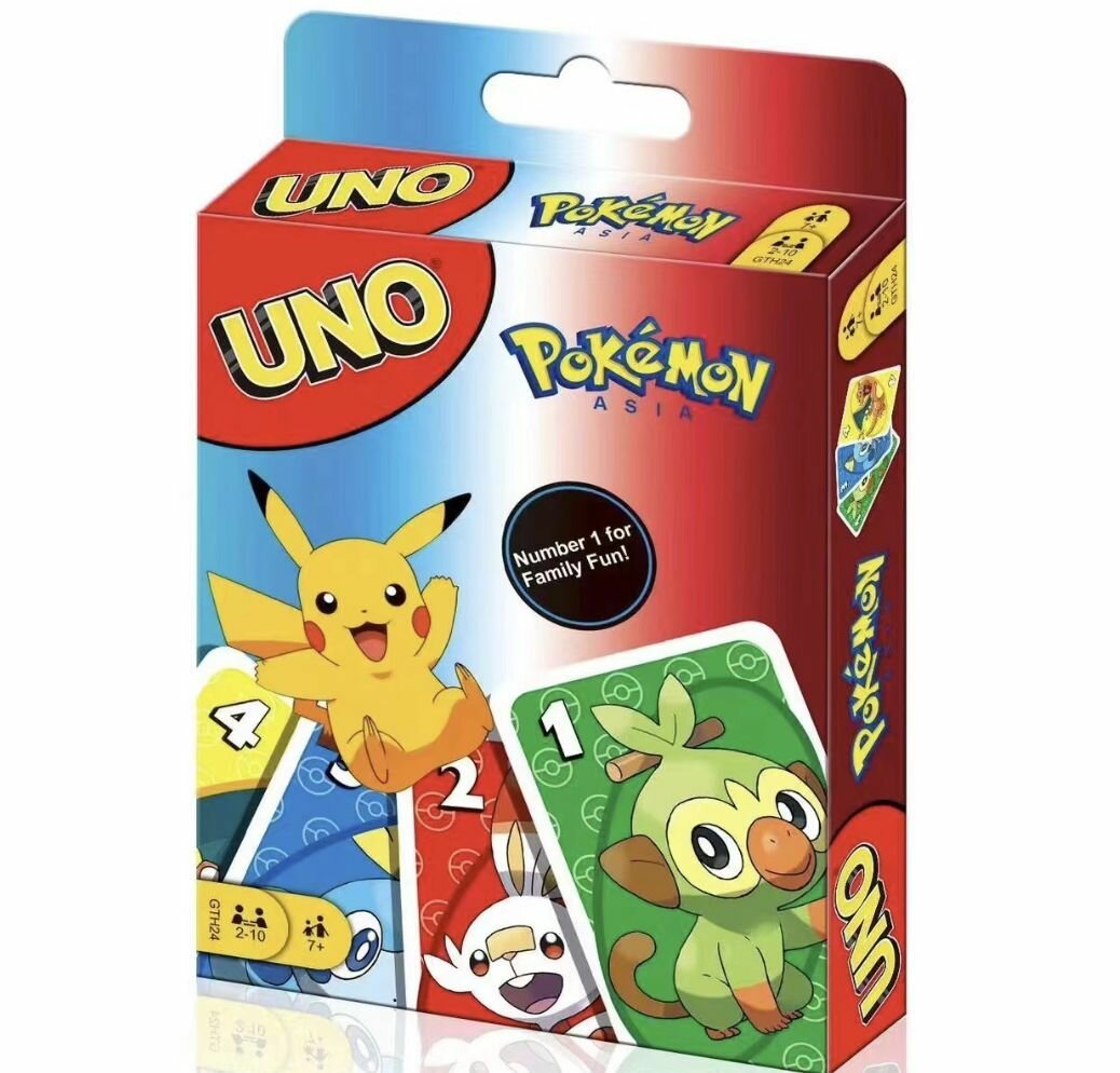 UNO классическая карточная игра для компании друзей и семьи, 108 карт, развивает внимание и стратегию