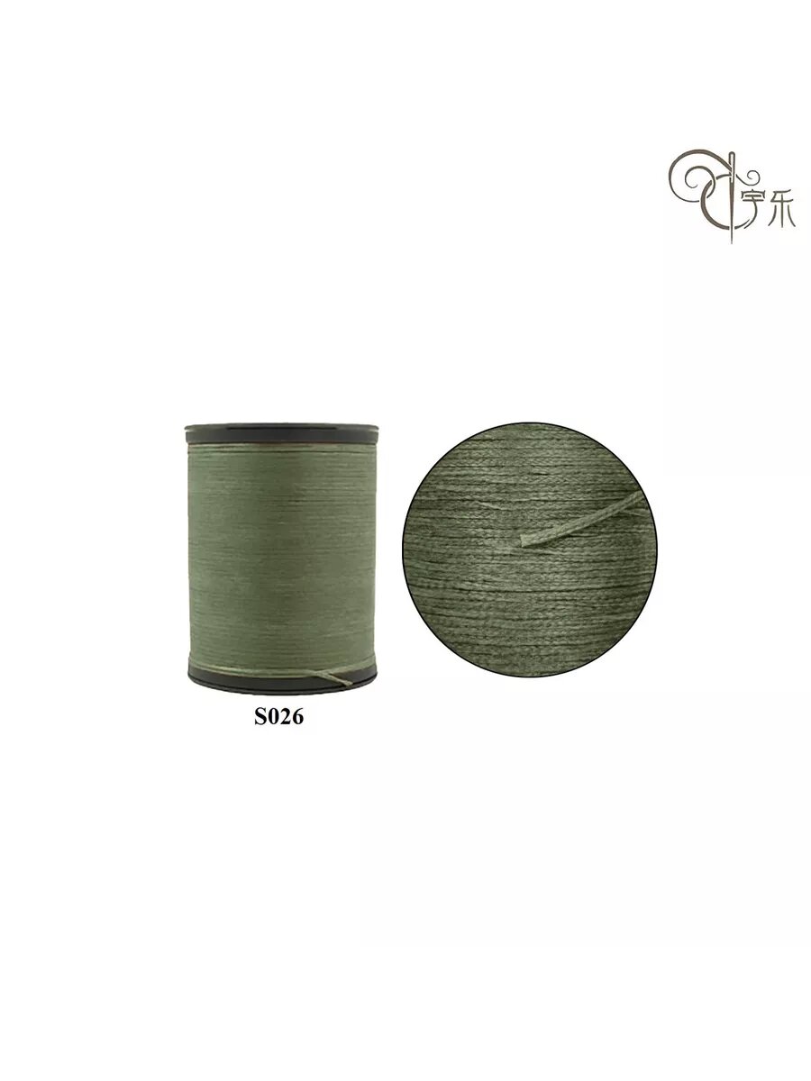 Нить вощеная "GALACES" плетеная 110 м - 0.8 мм