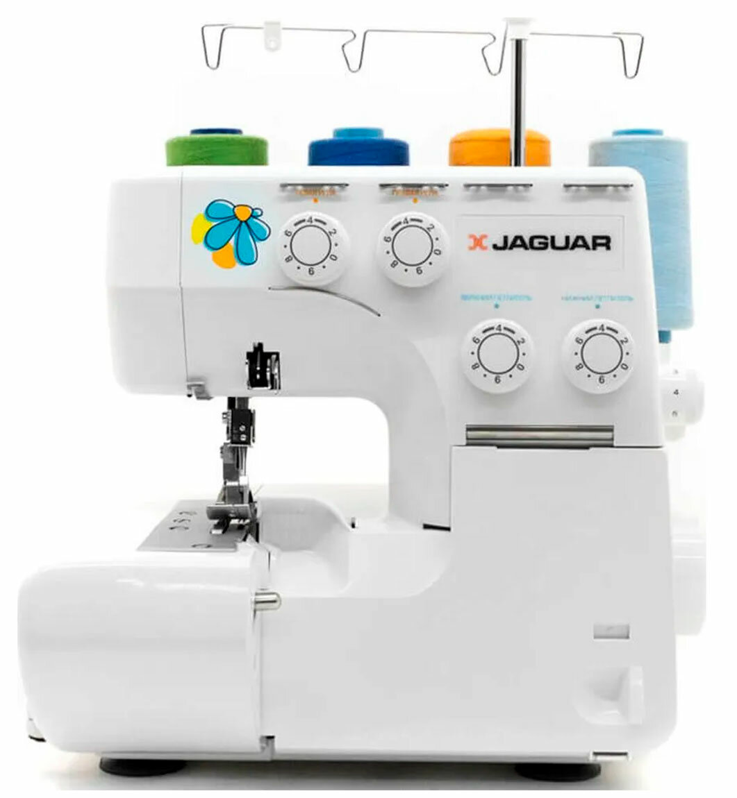 Оверлок Jaguar A-350, белый