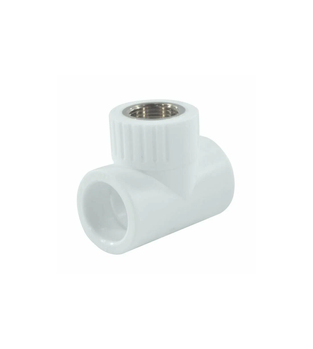 Тройник PP-R комбинированный белый Дн 20х1/2" ВР RTP (РосТурПласт) 10743