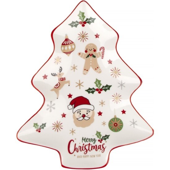 Блюдо Nouvelle "Magic of christmas" 17,5х21,5 см. (1620179)