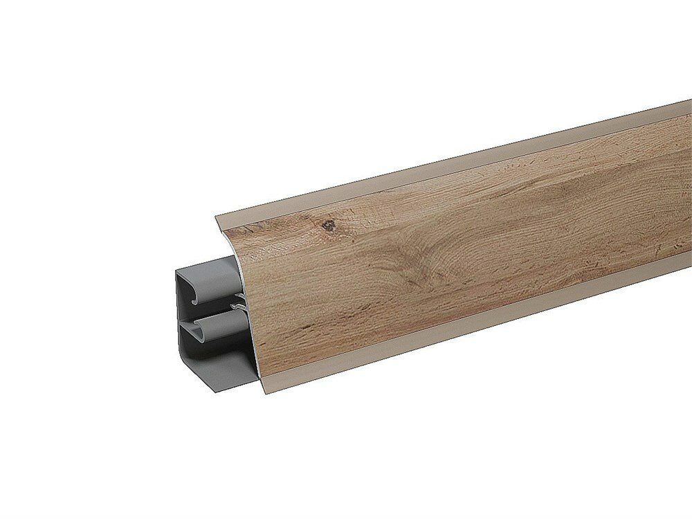 VVT Плинтус для столешницы АР-740, Дуб натуральный, , 37*3000*24 Дуб натуральный