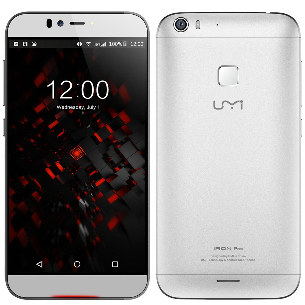 UMI IRON Pro Смартфон: 5.5-Дюймовый FHD Экран Android 5.1 С Октаядром - Безопасность Сканирования Отпечатка Пальца И Глаз Для Путешественников