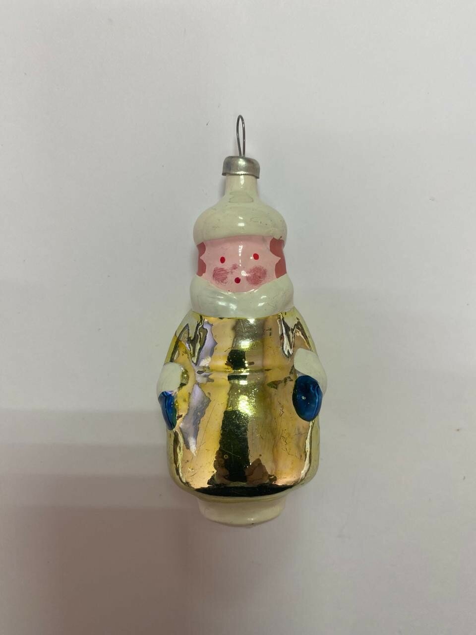 Игрушка на елку Девочка в зимнем Винтаж из СССР