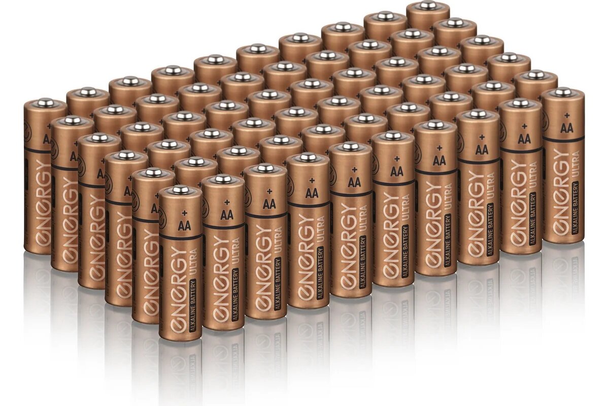 ENERGY Батарейка алкалиновая Ultra LR6/10KS (АА) 60 штук 108248
