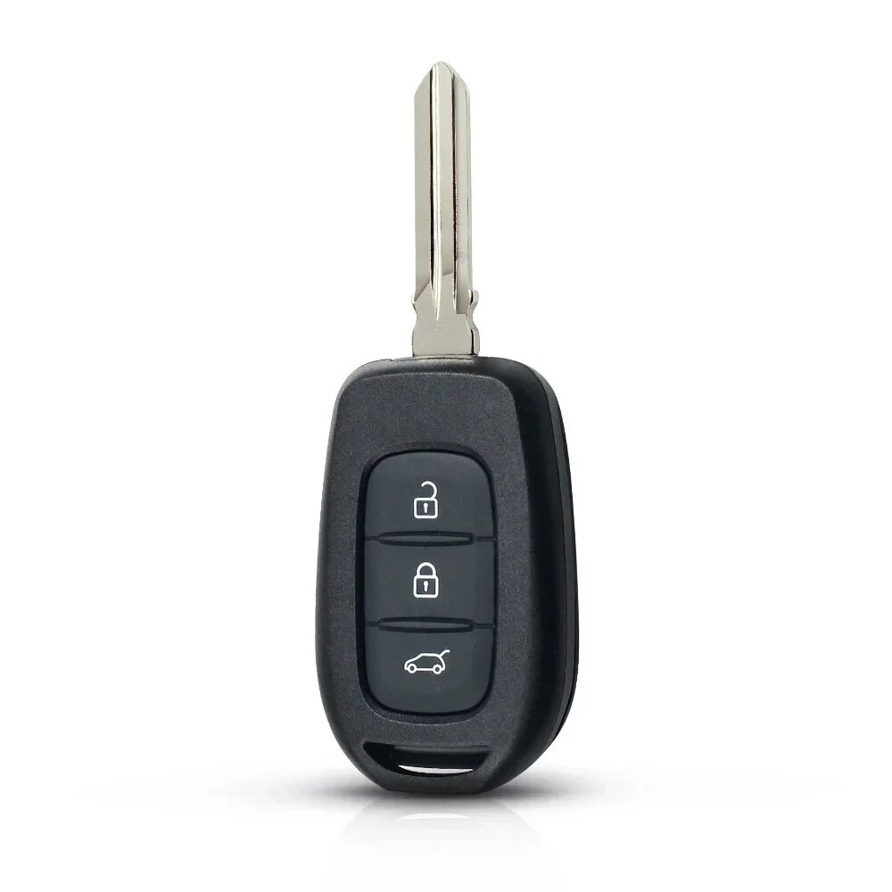 Ключ для Renault Duster Sandero Logan Clio Captur, Model 5 HU136Te, черный