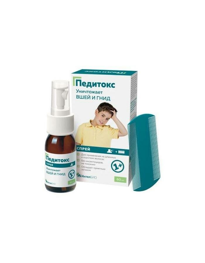 Педитокс, средство педикулицидное, 60 мл