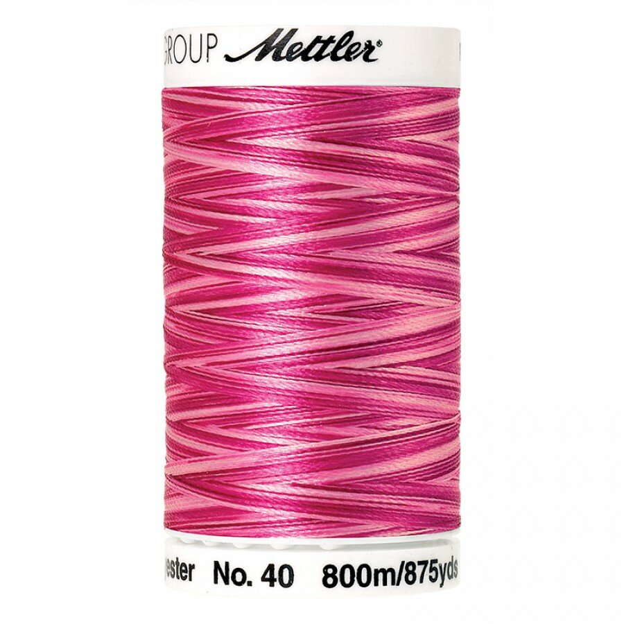 Нить вышивальная мультиколор POLY SHEEN MULTI, 800 м 9923 Lipstick Pinks