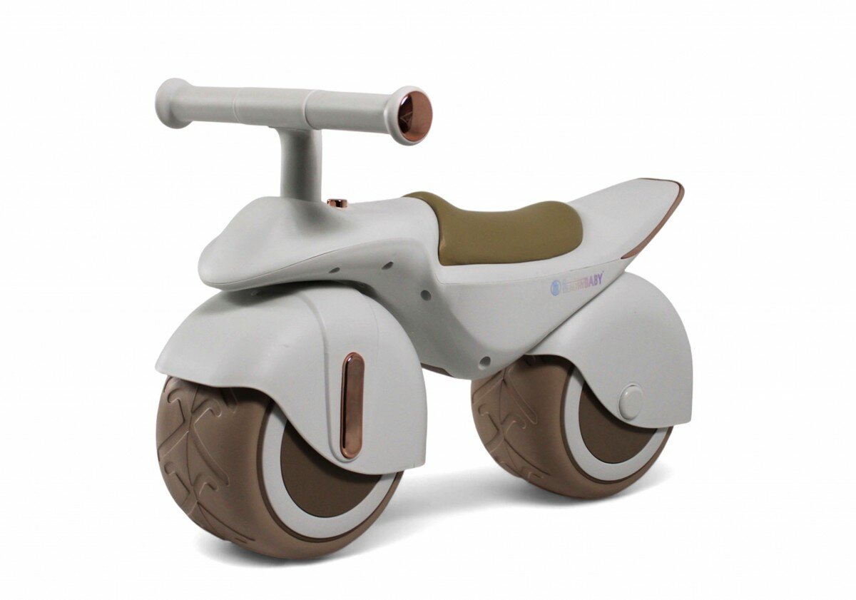 Детский беговел HB-222 коричневый