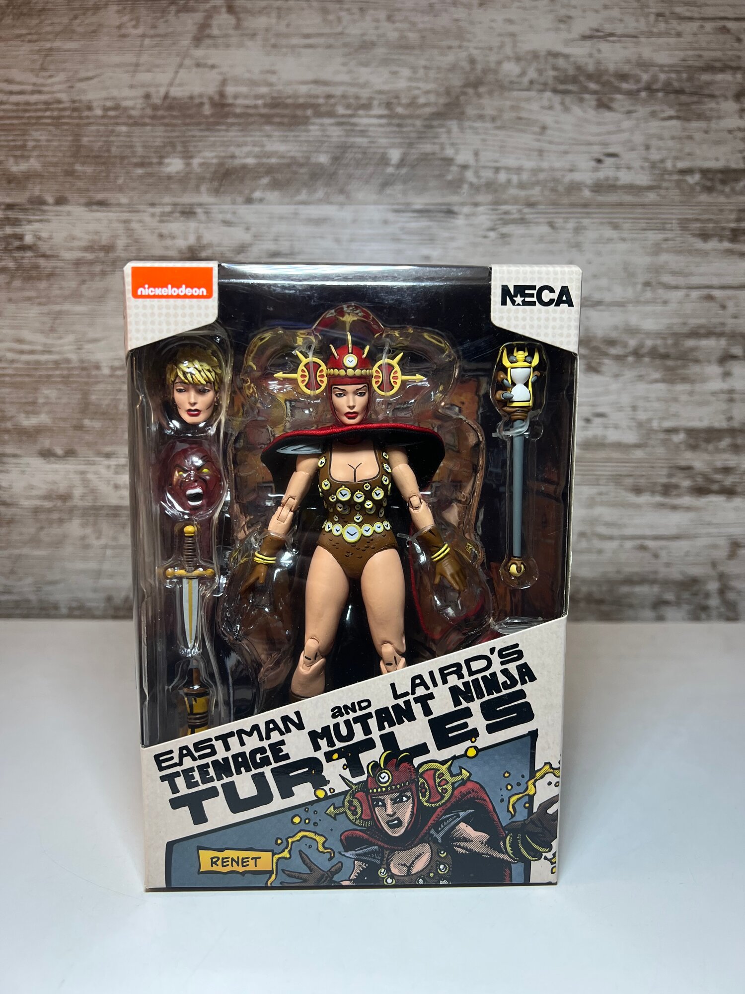 Фигурка Ренет Тилли, Черепашки Ниндзя, Renet , Teenage Mutant Ninja Turtles, 17 см, от Neca