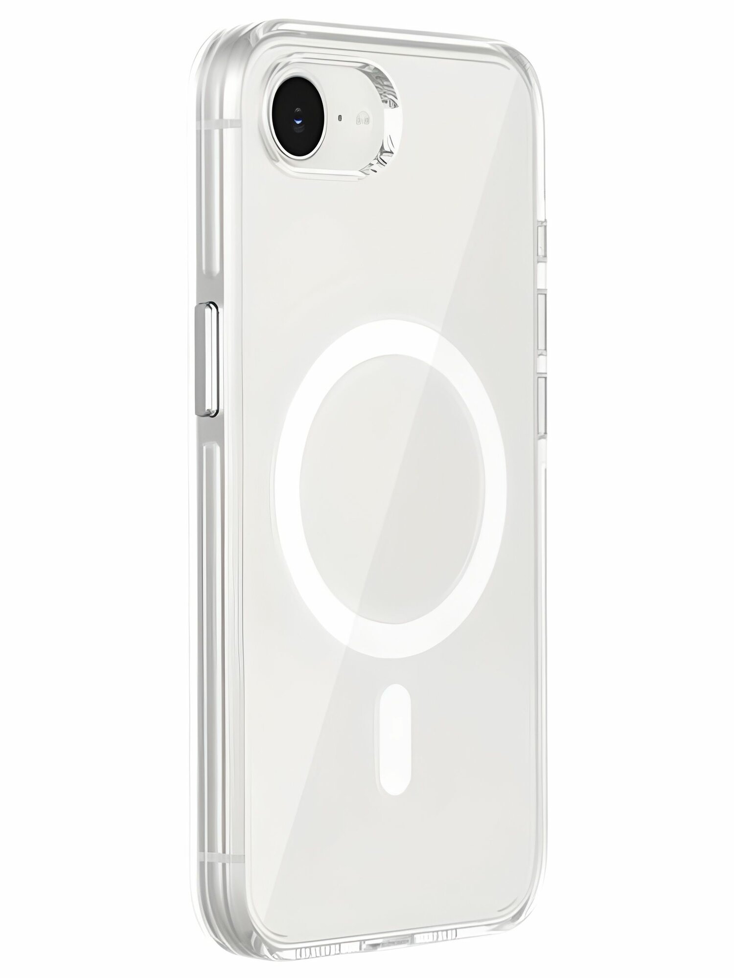 Чехол противоударный Iceguard iPhone 16e, прозрачный c поддержкой беспроводной зарядки