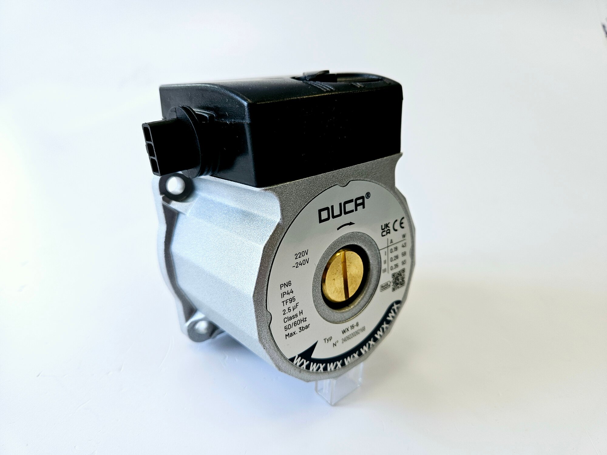 Двигатель циркуляционного насоса DUCA WX15-6 3C