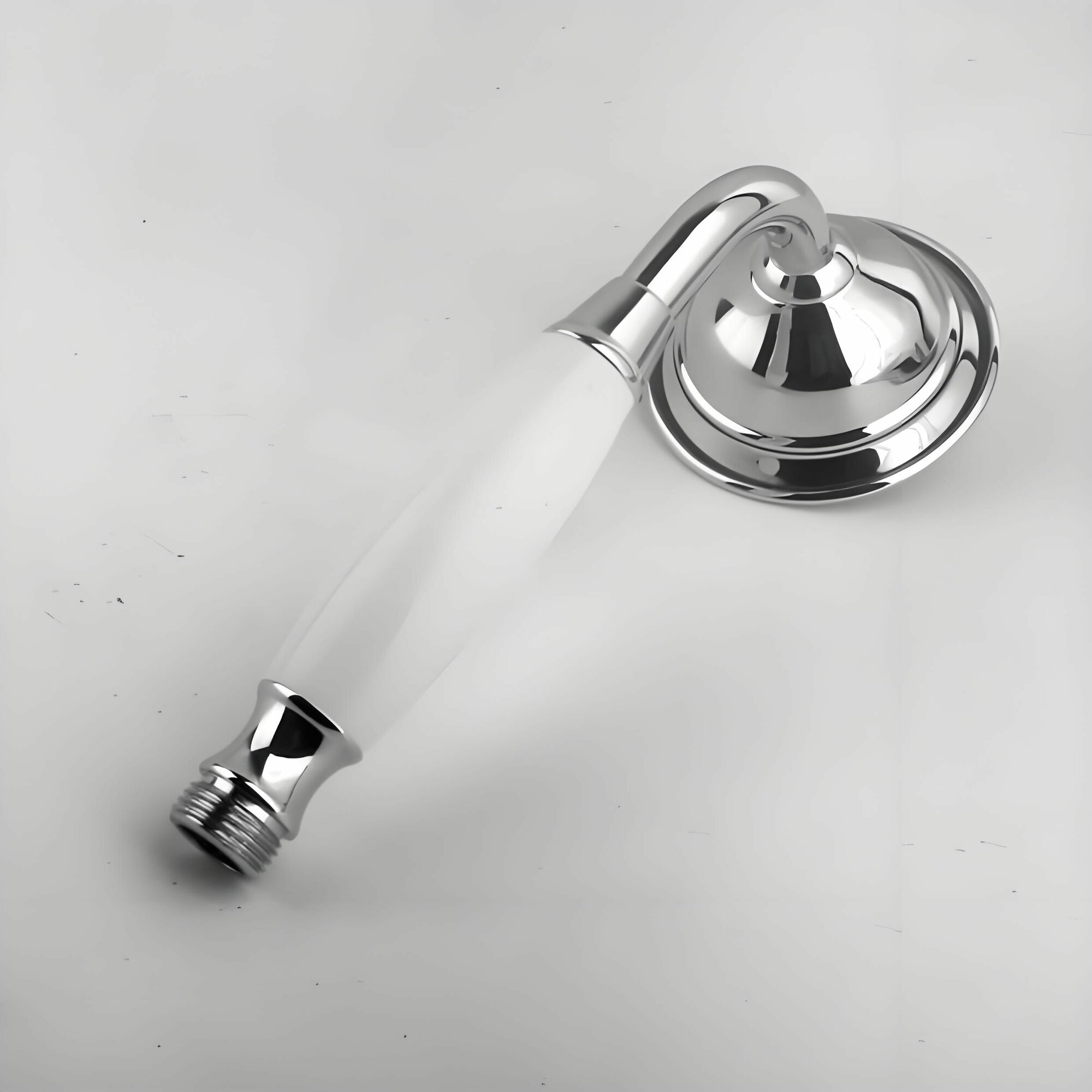 Душевая лейка в винтажном стиле, керамическая ручка, стальной материал