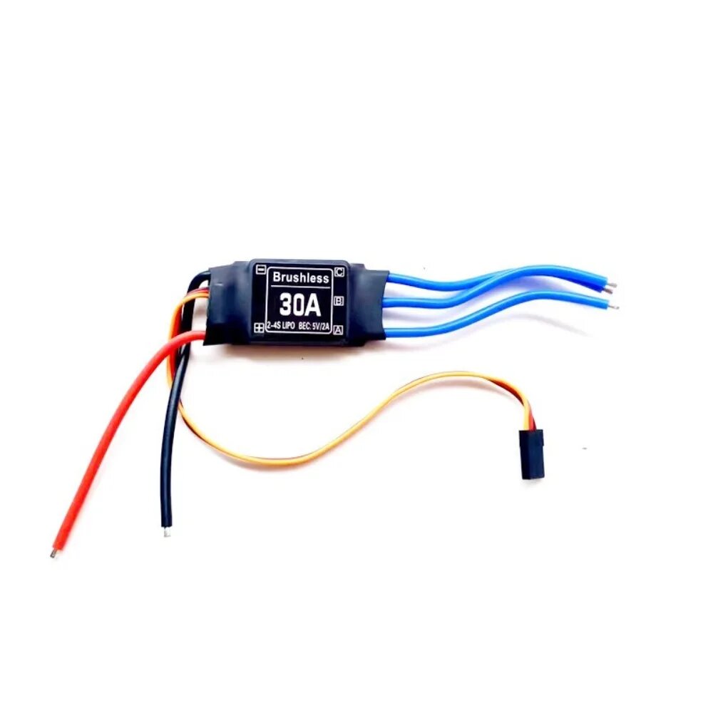 30A 40A Brushless ESC 5V 3A UBEC 3.5MM Banana Head Electronic Speed Controller Easy Use T Plug RC Plane Parts