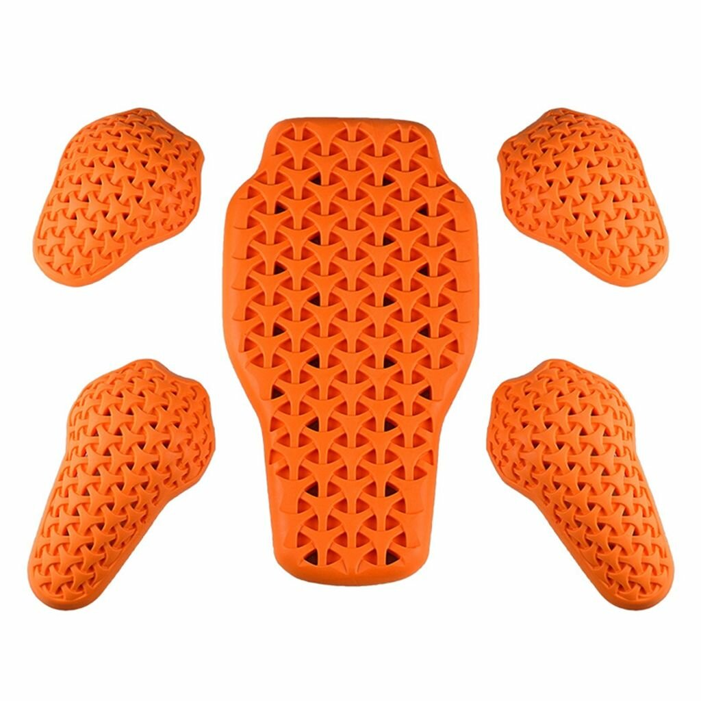 Защитные вставки для мотоциклетной экипировки, легко устанавливаемые, дышащие, подкладки для курток