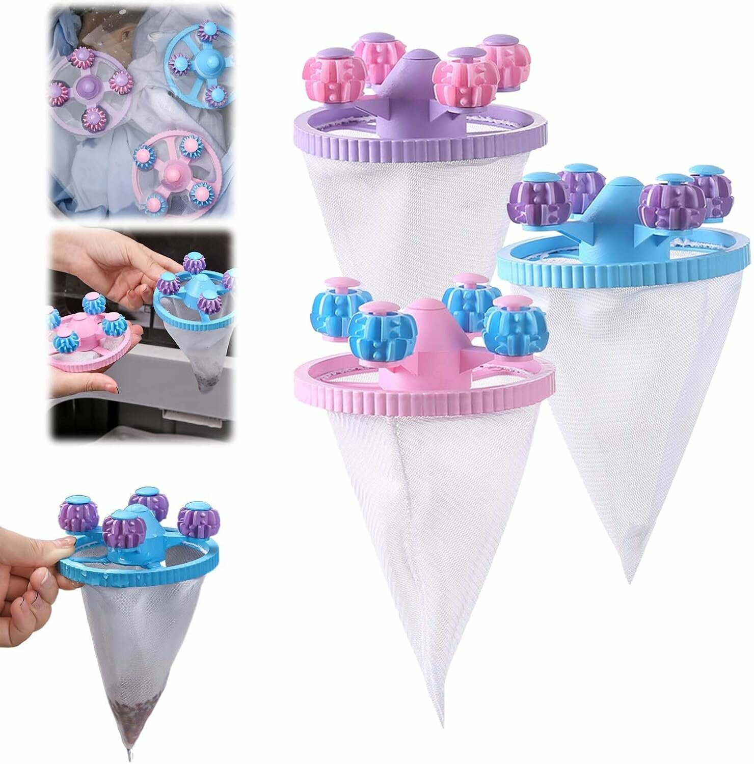 Плавающие волосы фильтровая сетка Снятие сетки, ловкость для стиральной машины, снятие волос домашних животных для стирки, многоразовый парик