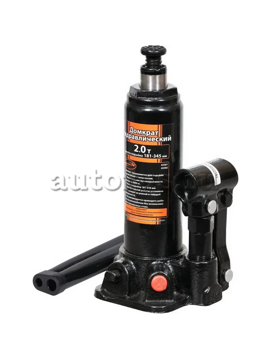 Домкрат гидравлический 2.0 т. 181-345 мм .
