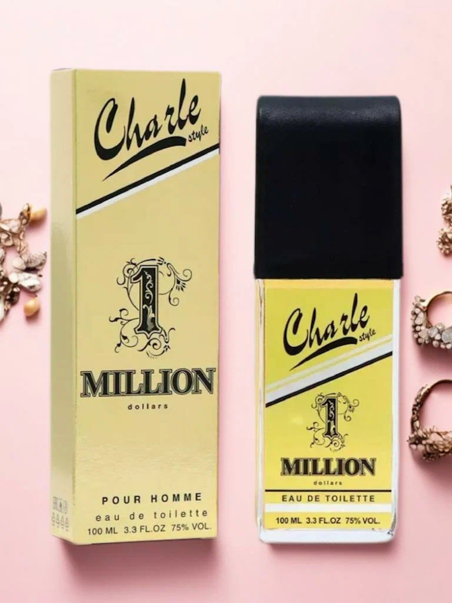 Абар. Туалетная вода для мужчин "Charle style 1 Million Dollars"