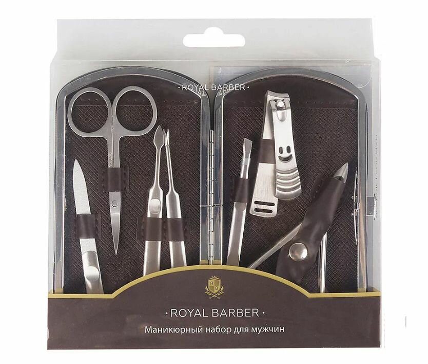 ROYAL BARBER Маникюрный набор Royal Barber
