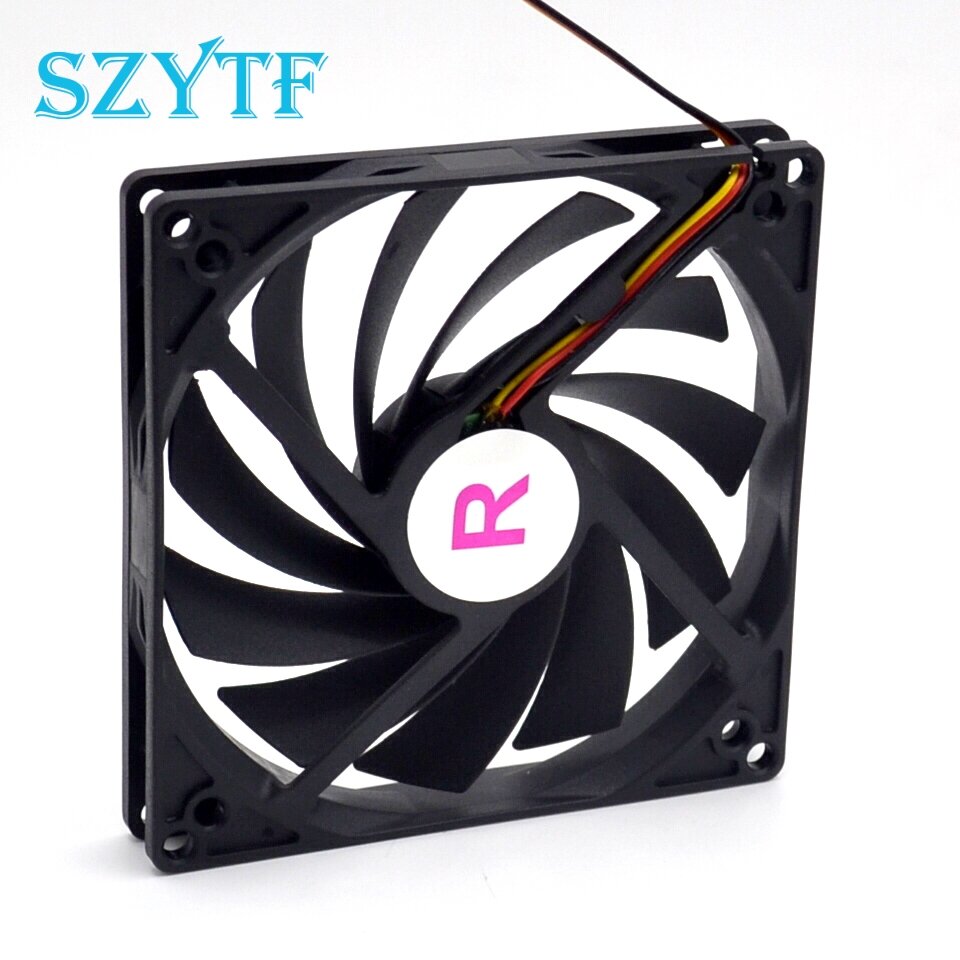 100mm, 10cm Вентилятор, Single Вентилятор, Ultra-Thin, Washable, super mute, for power supply, for computer Case cooler