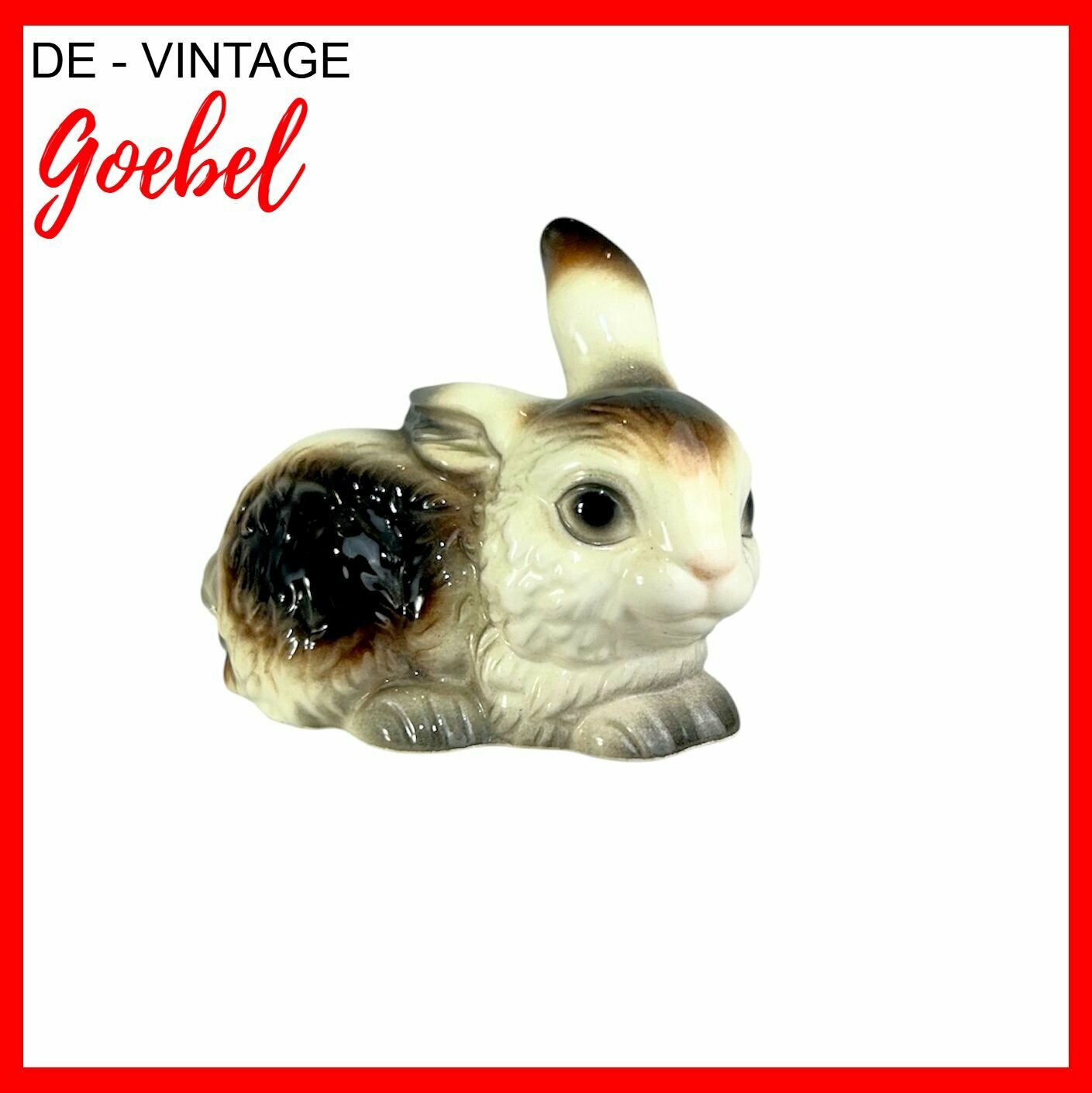 Статуэтка винтажная Зайцы, кролики Goebel, Гобель. Германия