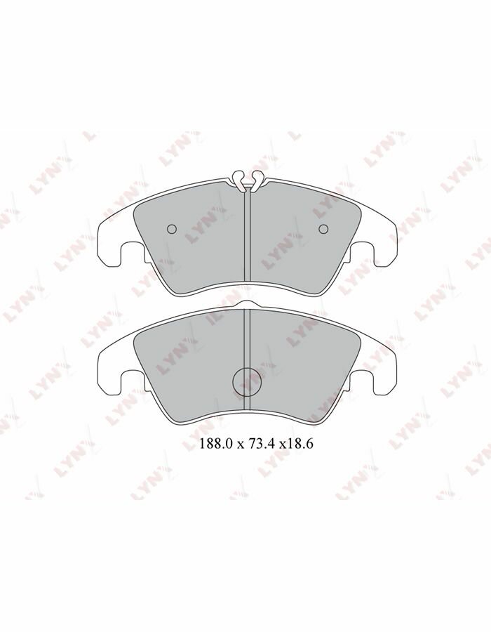 Колодки тормозные передние AUDI A4(8K) 1.8-3.2 07> / A4 Allroad 2.0D-3.0D 09> / A5 1.8-3.2 07> / Q5